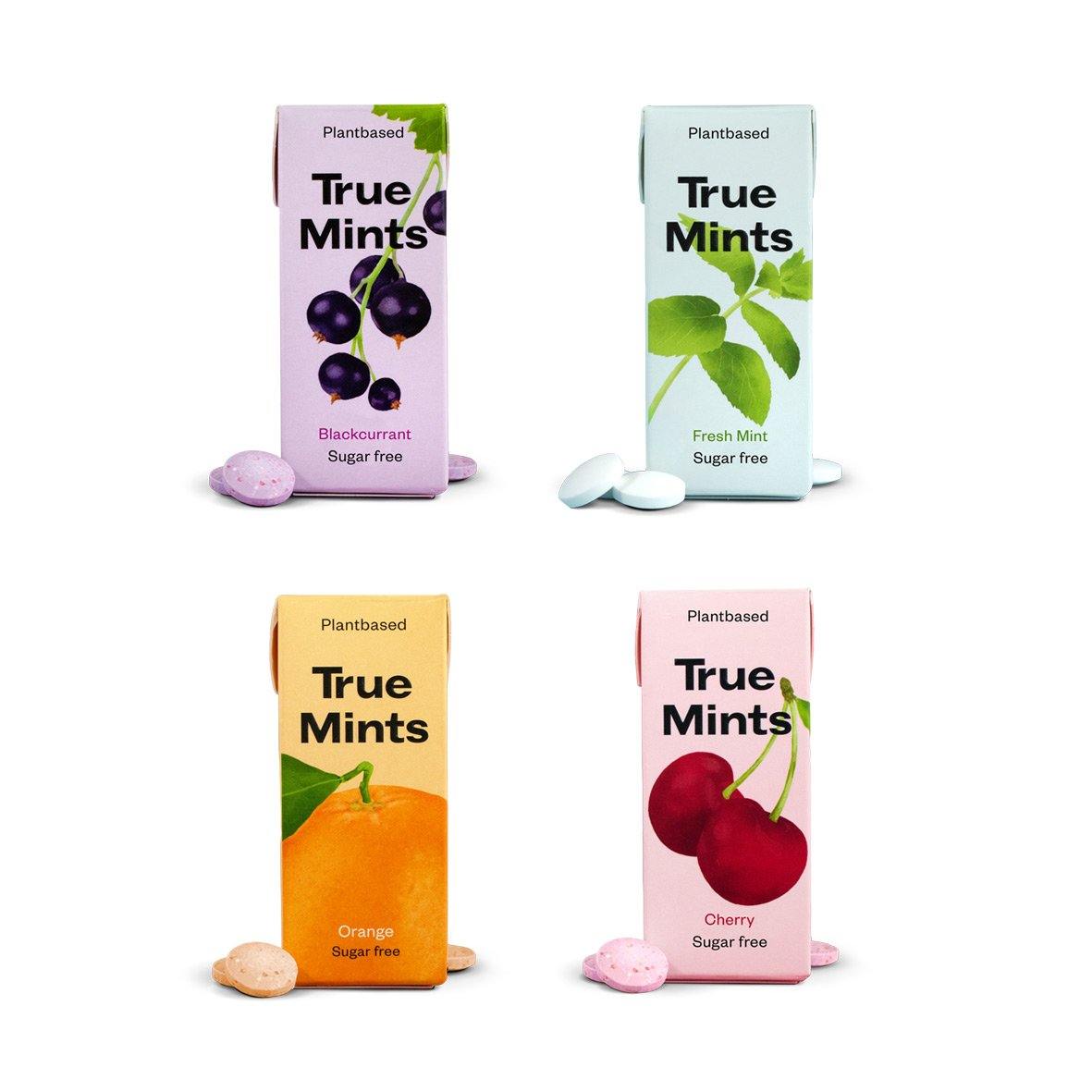 True Gum Plant-Based Mints | Vegan and Plastic Free | So Zero